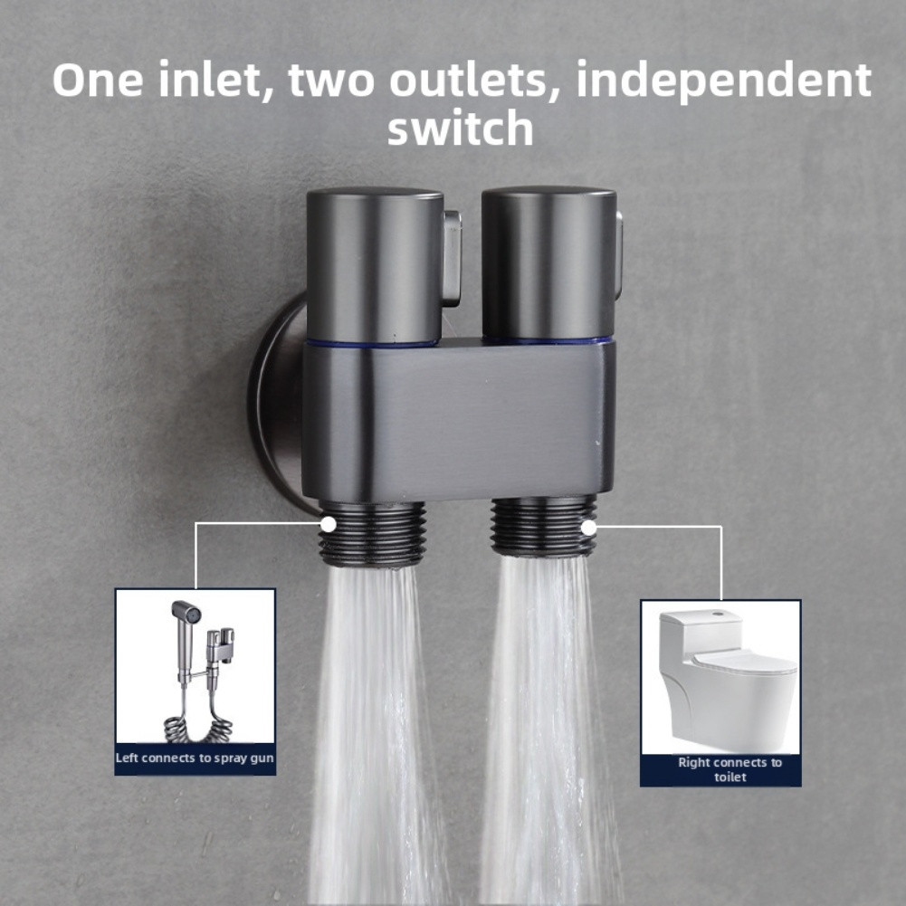 Gun Shower Bidet Sprayer Set Toilet Cleaning Handheld Stainless Steel ...