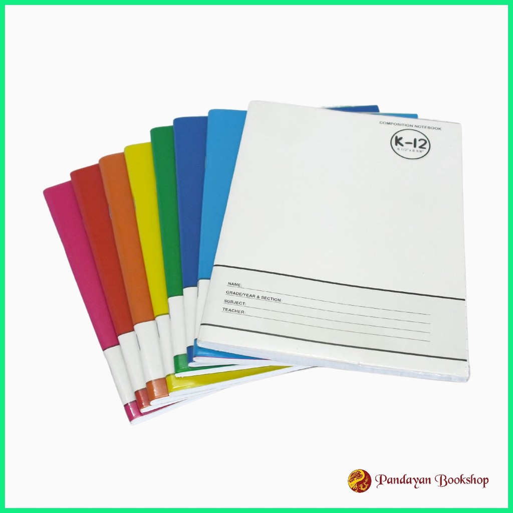 ☪ Avanti K-12 Color Coding Writing Notebook 6.5x6.8" 80's | Shopee ...