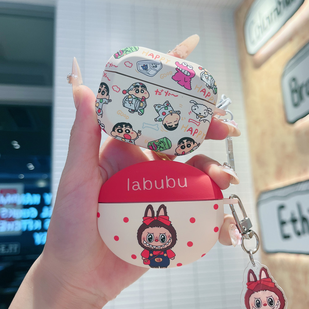 for OnePlus Buds 3V Case Cartoon Crayon Shin-chan Keychain Pendant ...