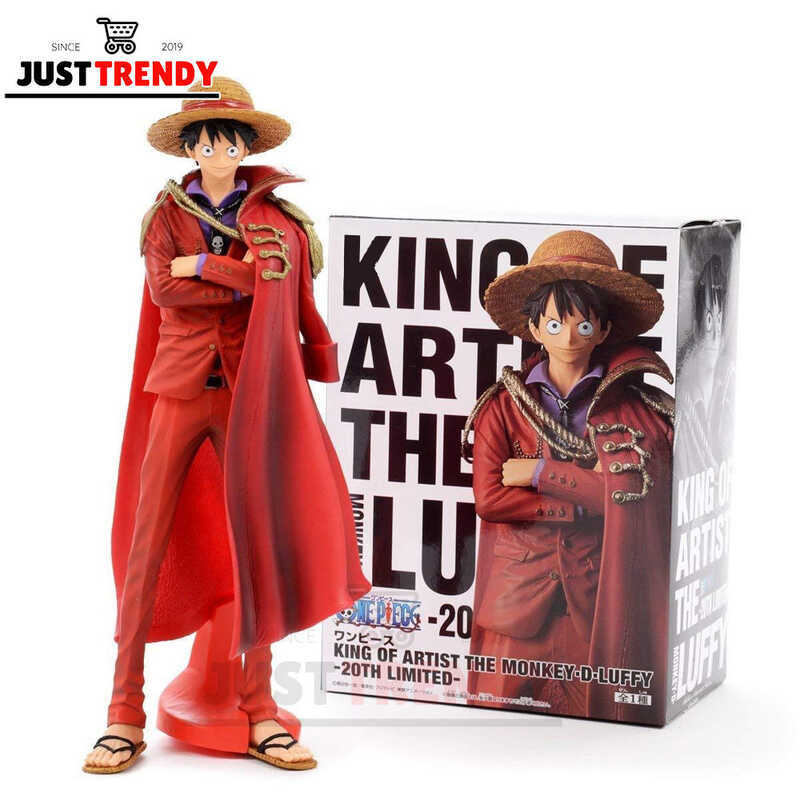 1Fb One Piece Monkey D. Luffy 20Th Anniversary Anime Action Figure ...