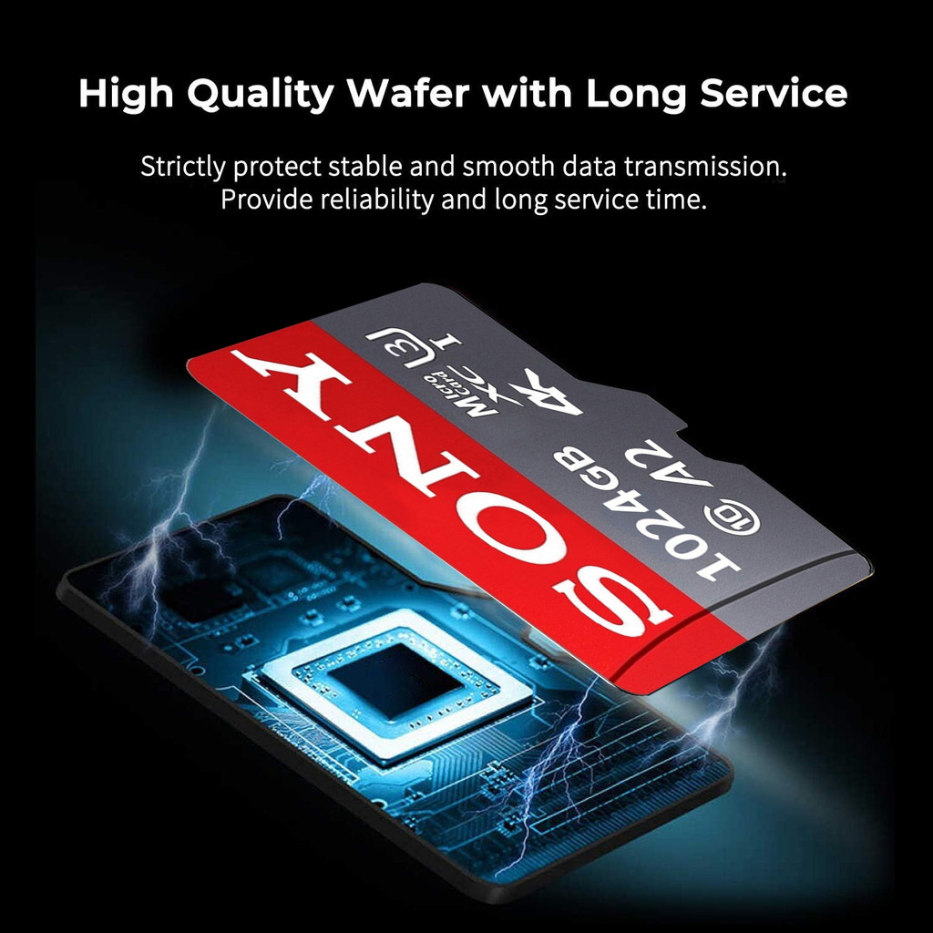 SONY SD Memory Card 128GB 256GB High Speed Micro TF SD 1024GB 512GB A2 ...