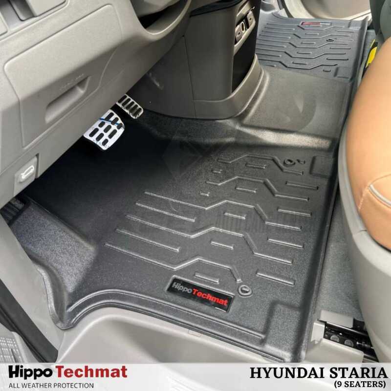 HYUNDAI STARIA 9 SEATER HIPPO TECHMAT PRO DEEP DISH V1 | Shopee Philippines