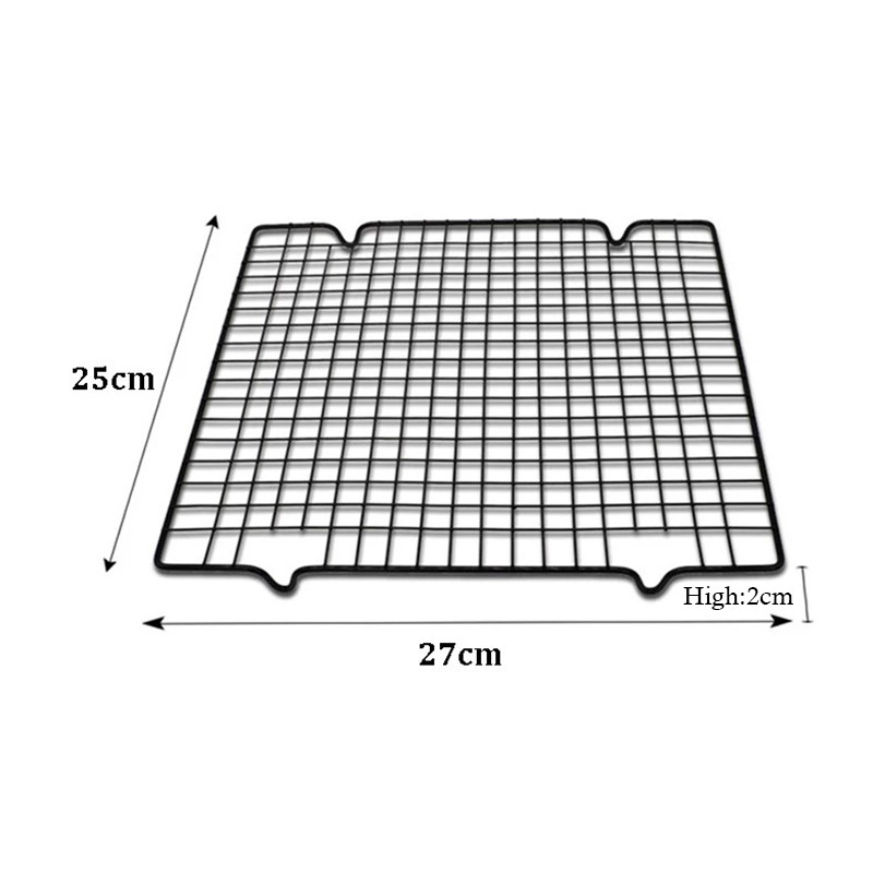 ALD Stainless Steel Cooling Rack Non-stick BBQ Baking Tray Grill Plate ...
