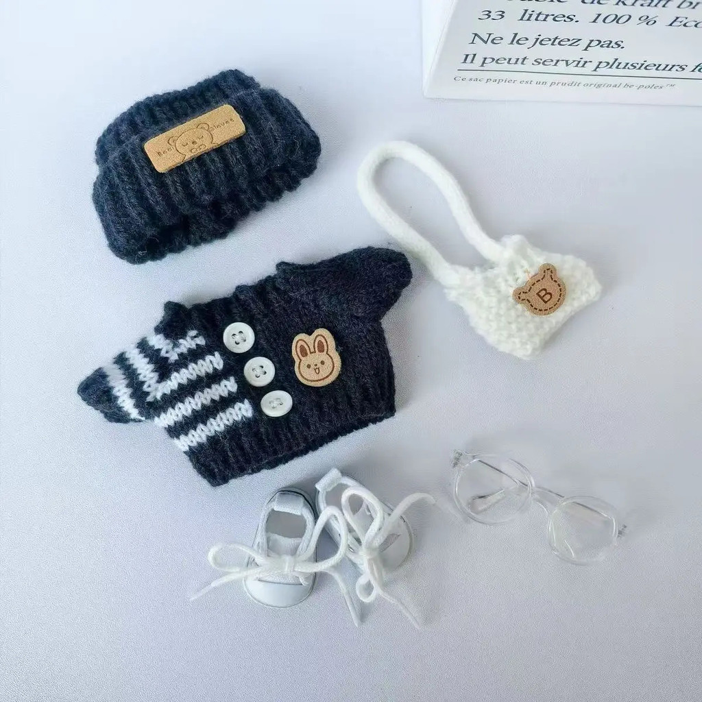 Doll clothes for Lafufu Outfit 15-17cm Dolls Sitting Accessories ...