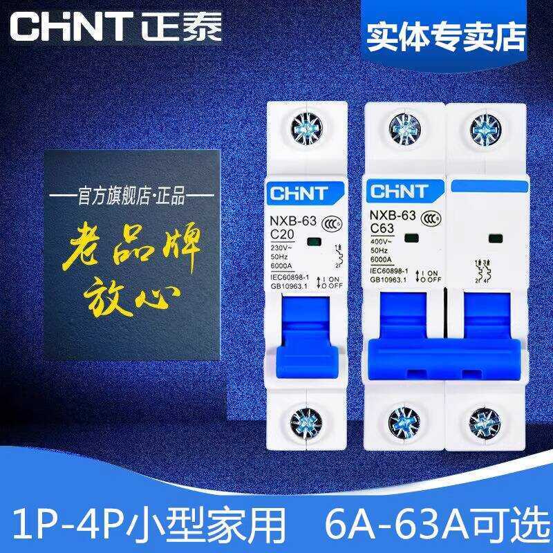 Chint Miniature 1P 2P 3P Switch DZ47 Upgraded NXB Household 10-63A ...
