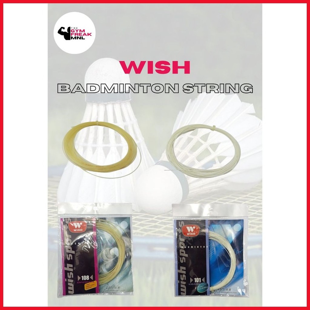 ∈ ۞ Wish Badminton Racket String (101/108) | Shopee Philippines