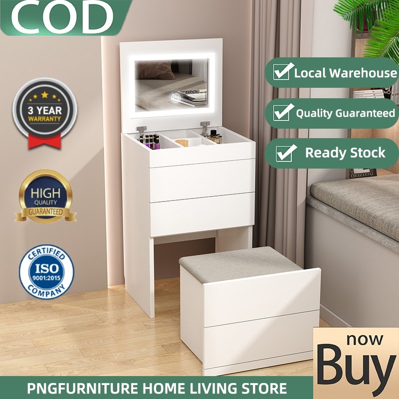 Dressing Table With Mirror Vanity Table Dresser With Cabinet Clothes ...