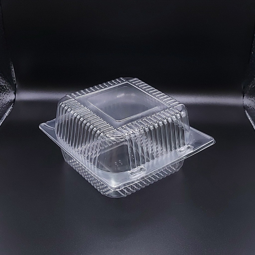 10pcs Clamshell Plastic Food Container Box Disposable Graham Ball ...