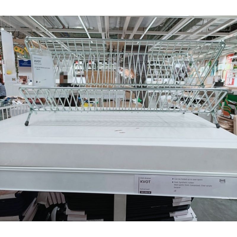 ikea KVOT dish drainer (L48×W29×H23cm) | Shopee Philippines