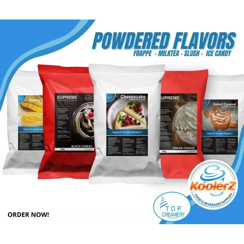 Top Creamery Powder Flavors 1Kg Matcha Hazelnut Cheesecake Ube ...