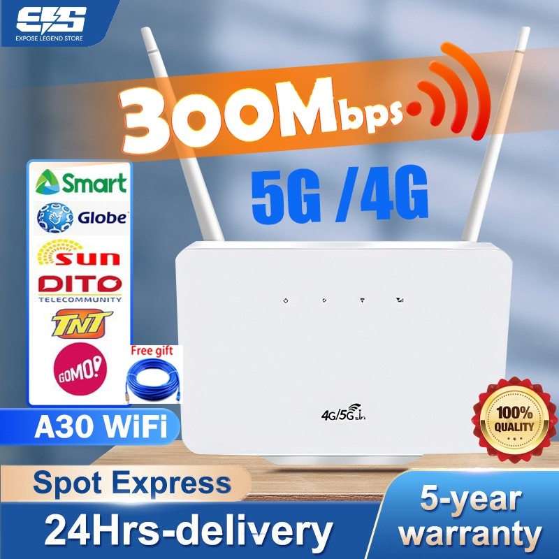 300Mbps Router Multi-Mode Wi-Fi Dual Band Wireless N Speed Router 4G 5G ...