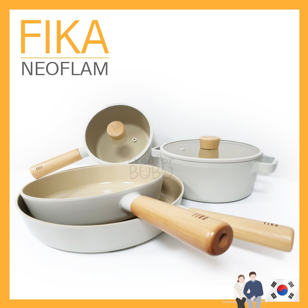 [NEOFLAM] FIKA emotional kitchenware interior cookware frying pans woks ...