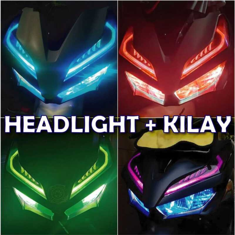 HONDA CLICK V5 V4 V3 V2 / 125I 150I Headlight Tint + Kilay Tint Game ...