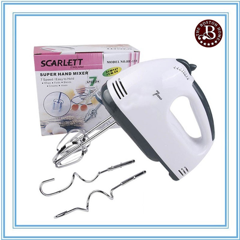 Boston home Scarlet Metal Stainless Steel Electric Egg Beaters Super ...