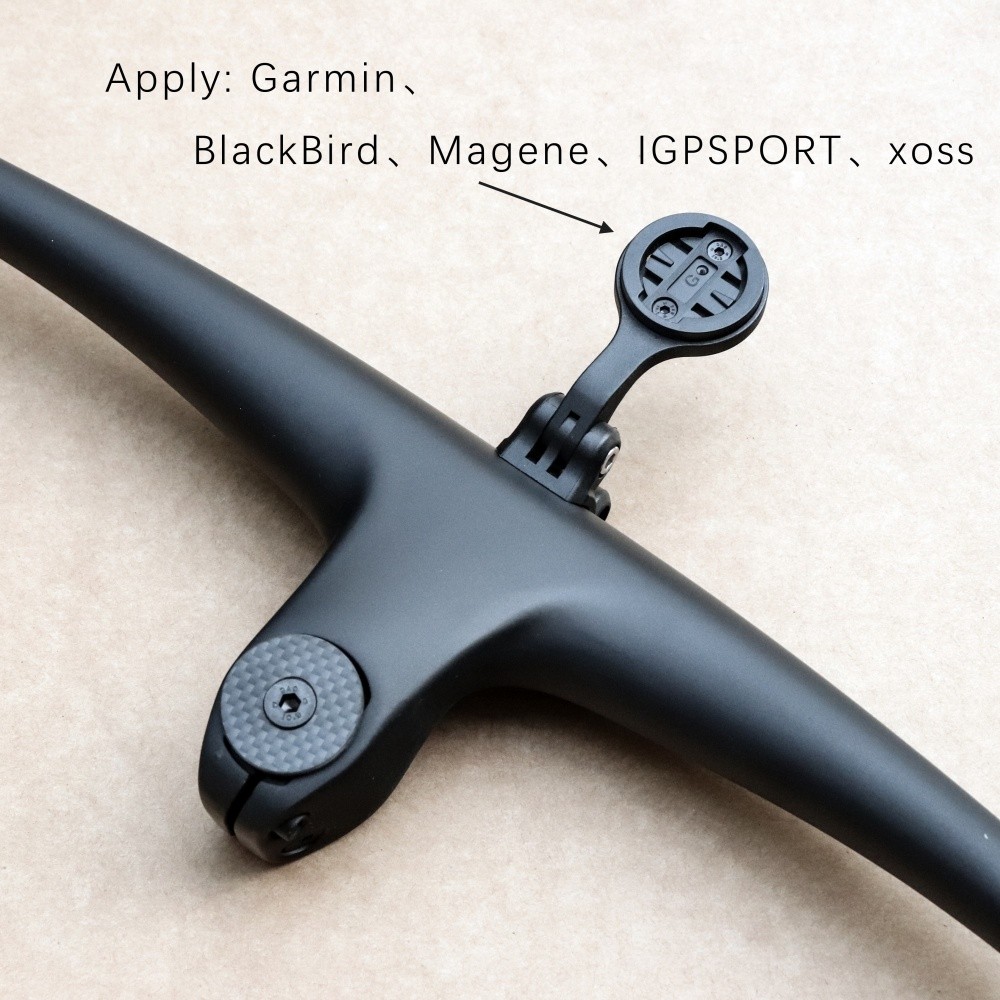 KOCEVLO Carbon Firber Bicycle Handlebar Mtb Integrated Handlebar With ...