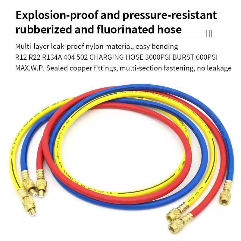 GSE AC Diagnostic Tool Manifold Gauge Set R134A Refrigerant Gas ...