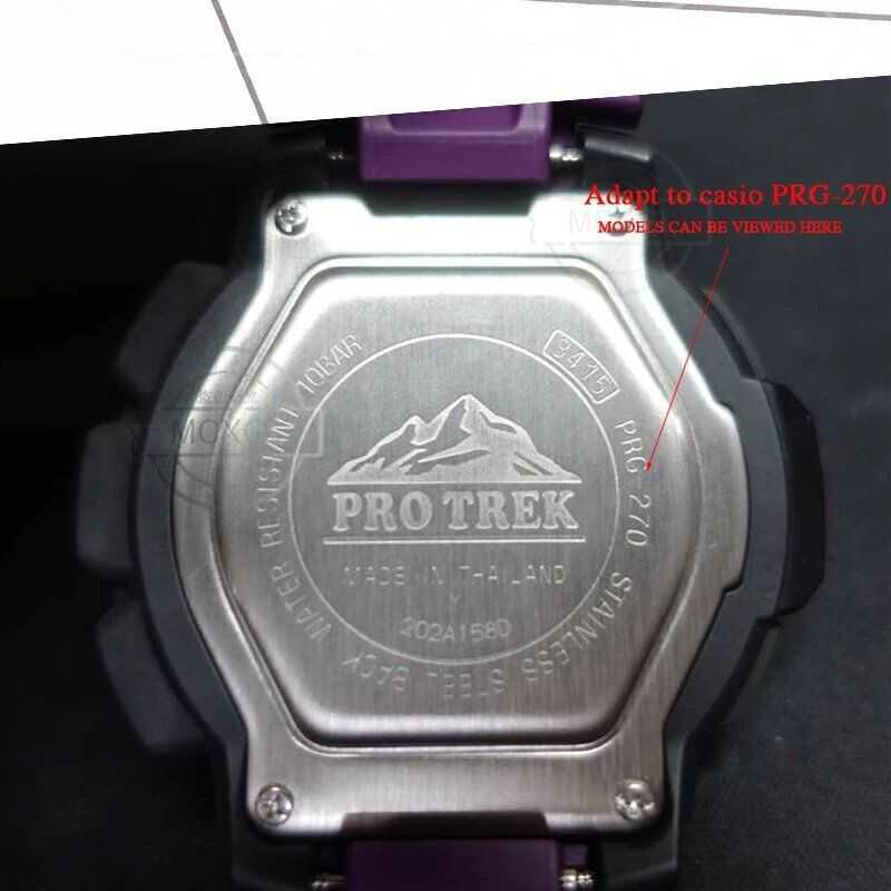 Watch Resin Band Suitable For Casio Protrek Prg-270 Prg270 Men ...
