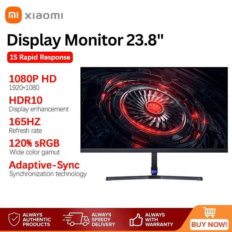 Xiaomi Redmi Gaming Monitor G24 23.8 Inch 165Hz Fast IPS Full HD Hdr10 ...