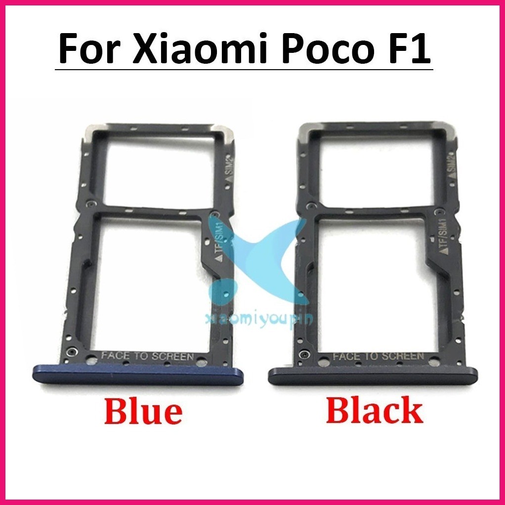 ⚽︎ New For Xiaomi Poco X3 / Poco M3 /Poco F1 SIM Card Tray Slot Holder ...