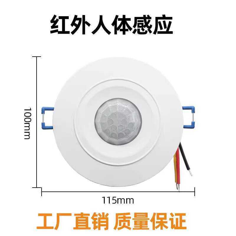 Ceiling-mounted Human Body Switch 12V 220V Three-wire Relay Control ...