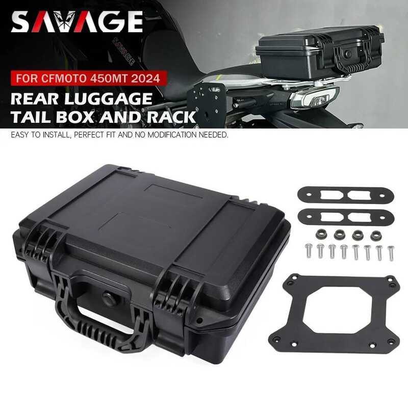 CFMOTO For 450MT 2024 Top Case Tail Box Cargo Storage Suitcase For CF ...