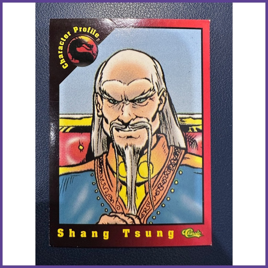 1994 Mortal Kombat Trading Cards #1 - Goro Shang Tsung Sub-Zero Sonya ...