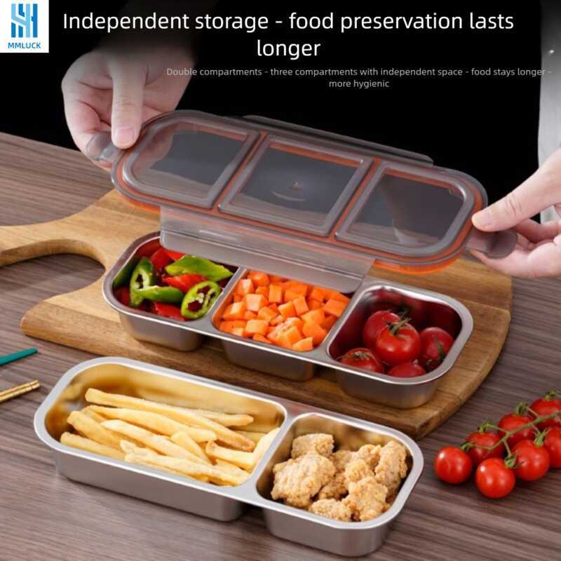 MMLUCK Lunchbox For Kids Lunch Box Set Adult That Keeps Food Hot Leak ...