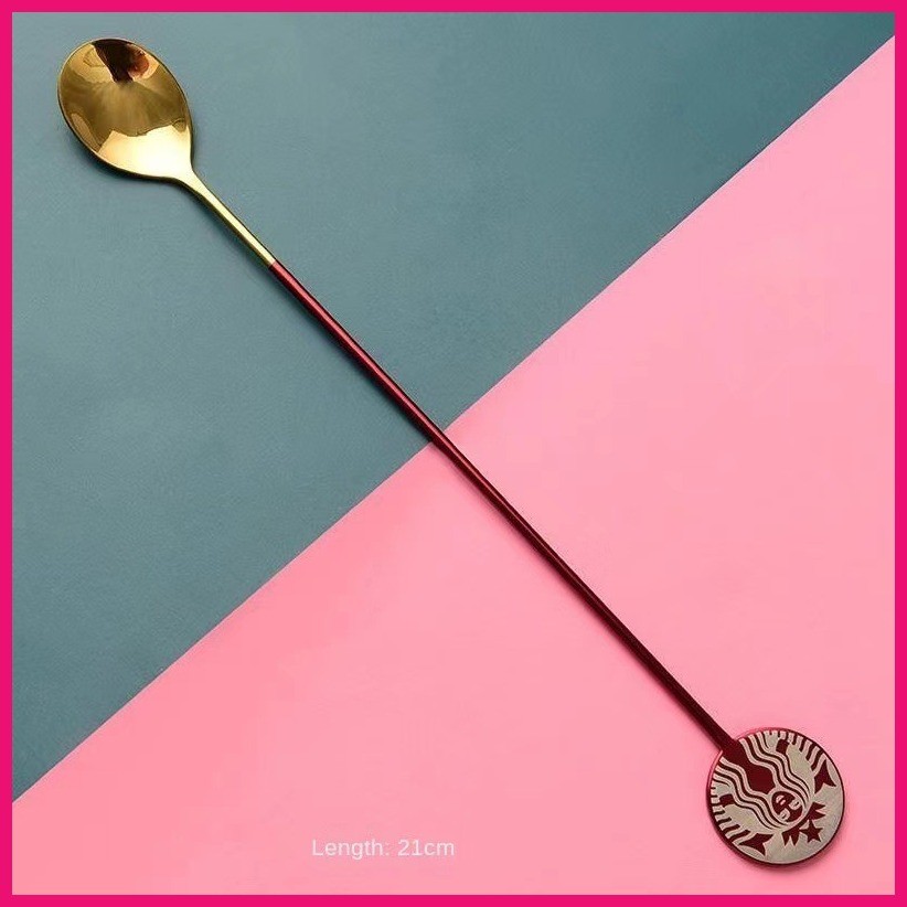 Long handle coffee spoon Starbuck Soup Spoon Stirring Rod Cup 2021 ...