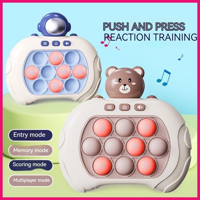 ♟ ☸ 100% Original J&S Gamepad Pop It PRO The Light-Up Pattern Popping ...