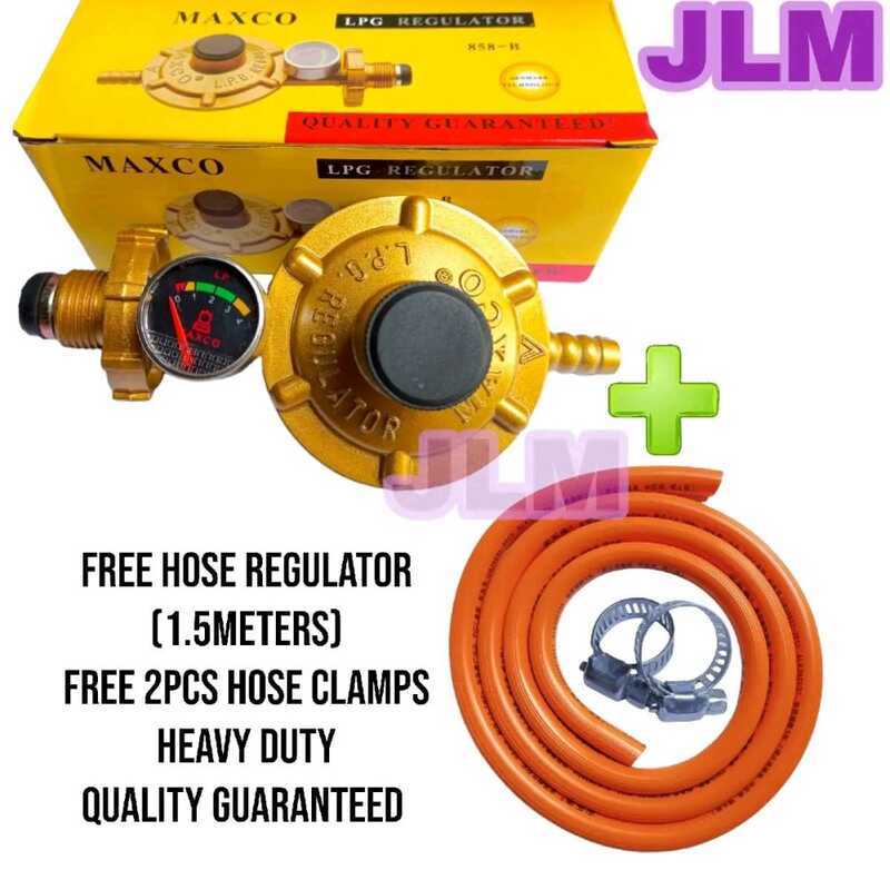 Maxco LPG Regulator Heavy Duty With Pressure Guage And Safety Breaker ...