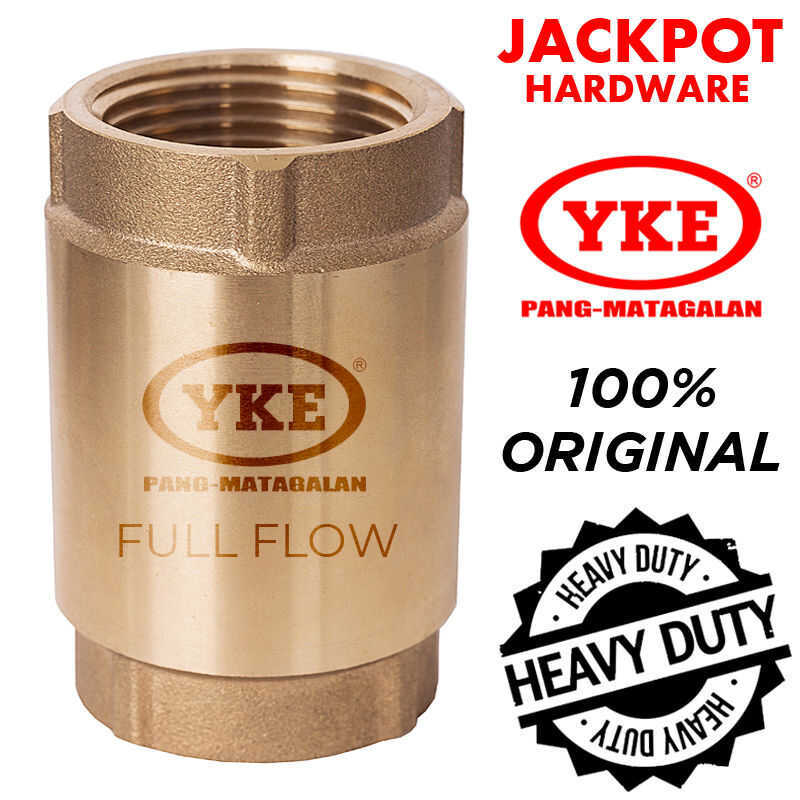 HEAVY DUTY YKE Check Valve 1/2, 3/4, 1, 1&1/4, 1&1/2, 2 | Shopee ...