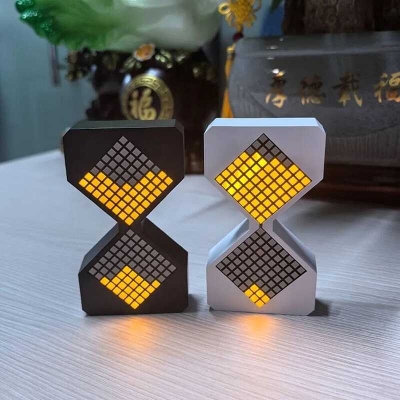 Style Cyber LED Electronic Hourglass With Gravity Sensing 1-30 Min ...