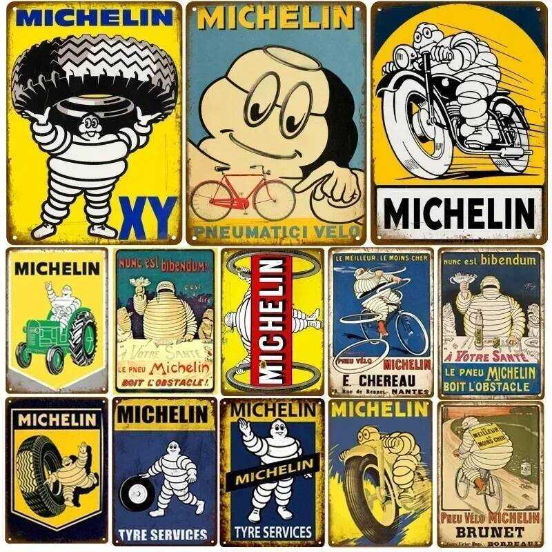 Vintage Metal Tin Signs Shabby Chic Tin Sign Posters Man Cave Plate ...