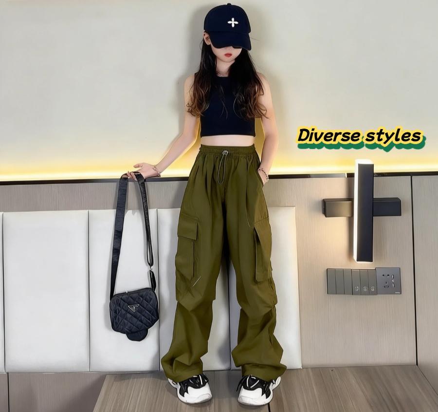 Halokids Cargo Pants ToddlerOOTD BudgetPamangkot Multifunctional Multi ...