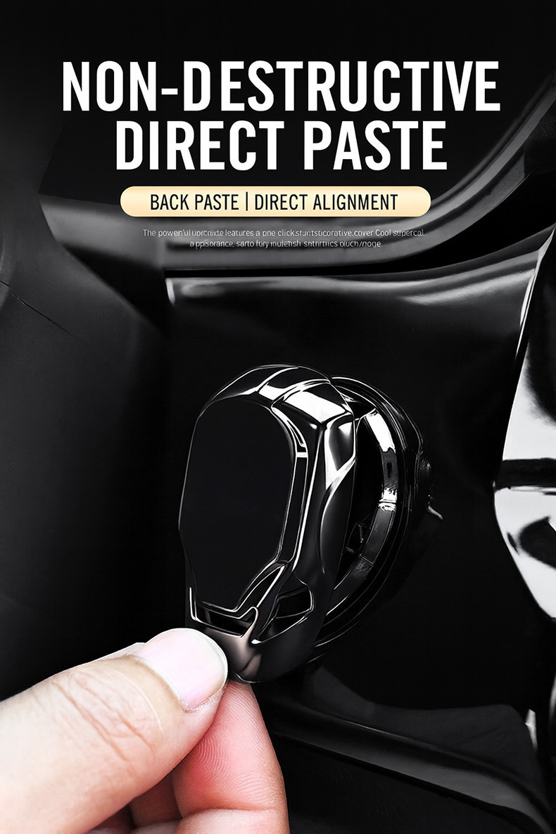 Nissan Kicks One-Click Start Button Cover Alloy Ignition Switch ...