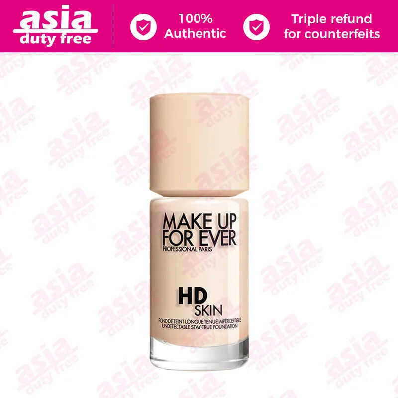 Make Up For Ever HD Skin Foundation 1N00-Alabaster 30Ml 472 | Shopee ...