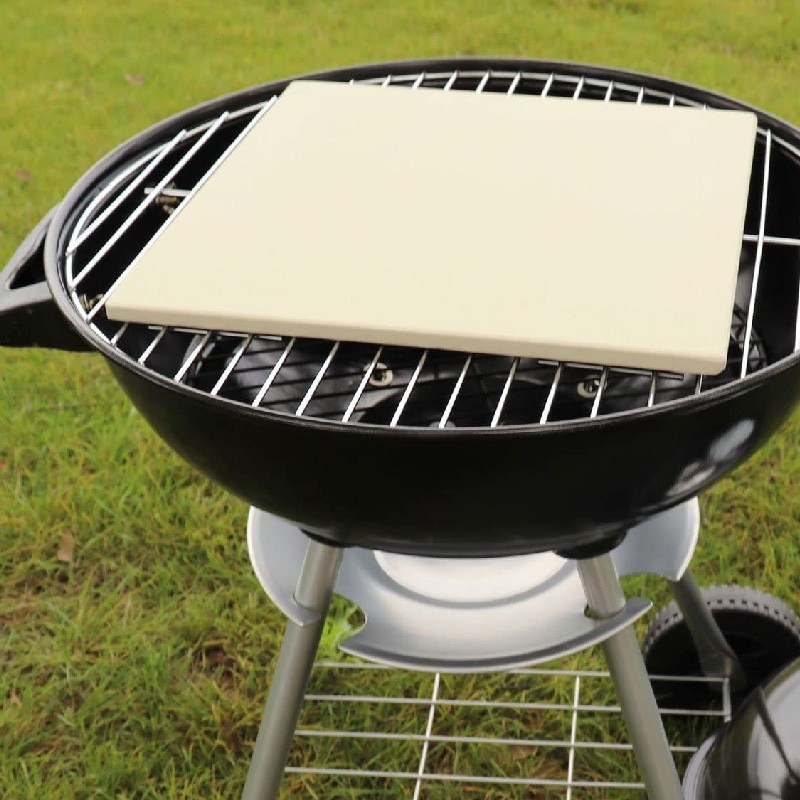 【COD】12X12 inch pizza stone, baking stone, rectangular engineered tuff ...