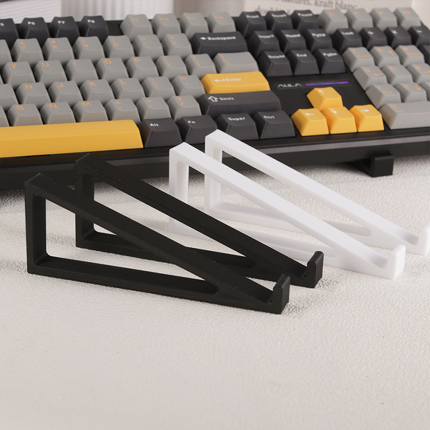 1 Pair Portable Keyboard Elevated Stand Raised Computer Keyboard Riser ...