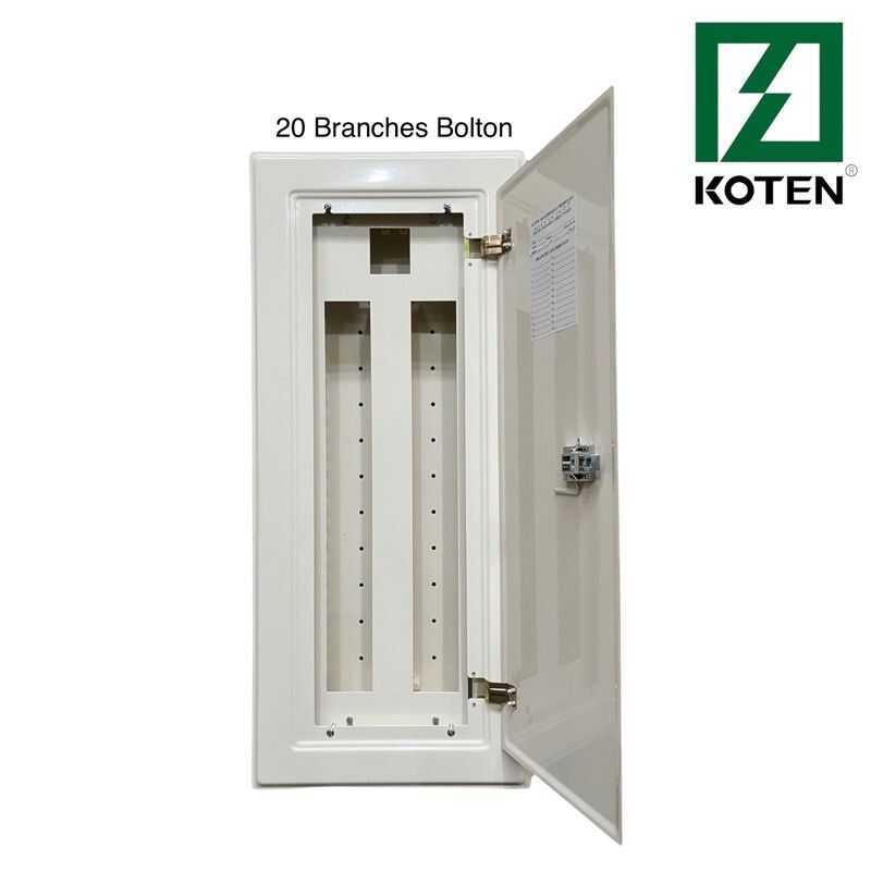 PREMIUM Koten Panel Board Bolt-On 4, 6, 8, 10, 12, 14, 16, 18, 20 Branches Barattilla Abc ...