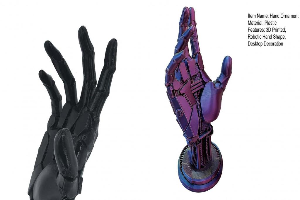ARI Gaming Controller Stand 3d Printed Hand Statue 3d Printed Robotic ...