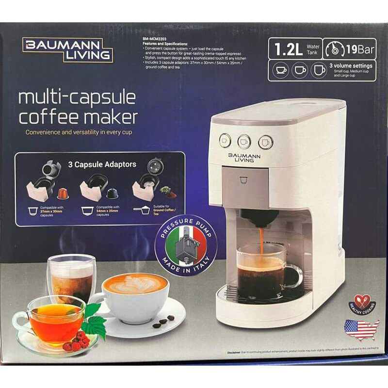 Baumann Multi-Capsule Coffee Maker | Shopee Philippines