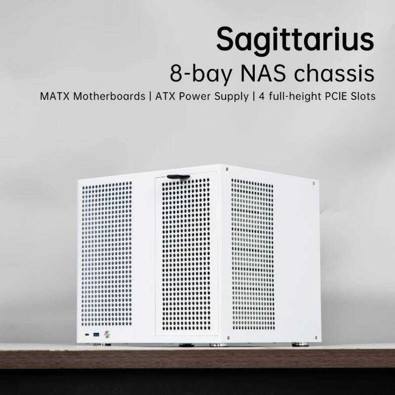Sagittarius 8-bay NAS Chassis Case, Supports MATX Motherboards | ATX ...