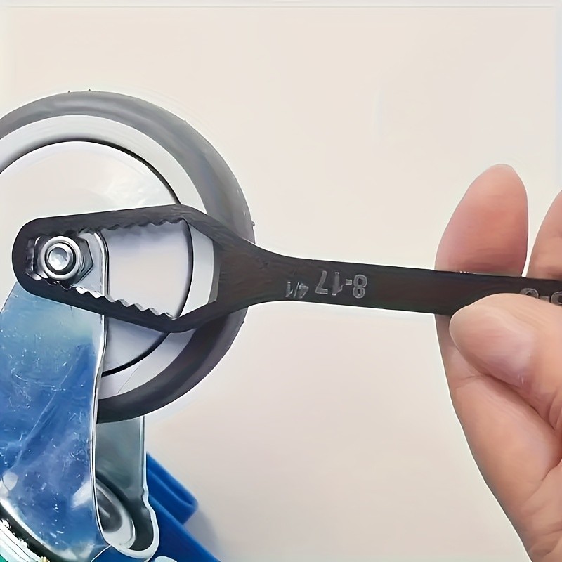 3pcs Heavy-Duty Double-Ended Wrench Set with Self-Tightening Crescent ...