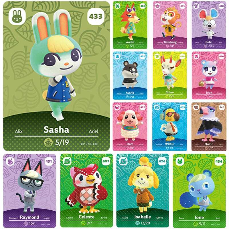 Animal Crossing Card New Horizons For NS Games Amibo Switch/Lite NFC ...