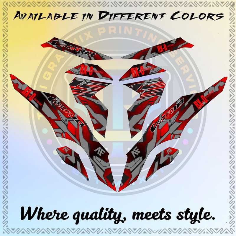 HONDA CLICK V3/V4/V5 DAM SERIES INDO DECALS STICKER | Shopee Philippines