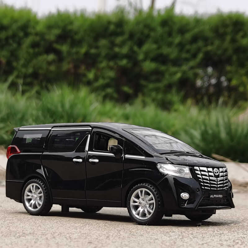 1/32 Toyota ELFA Alloy Model Warrior Sound And Light Toy Car Nanny Van ...