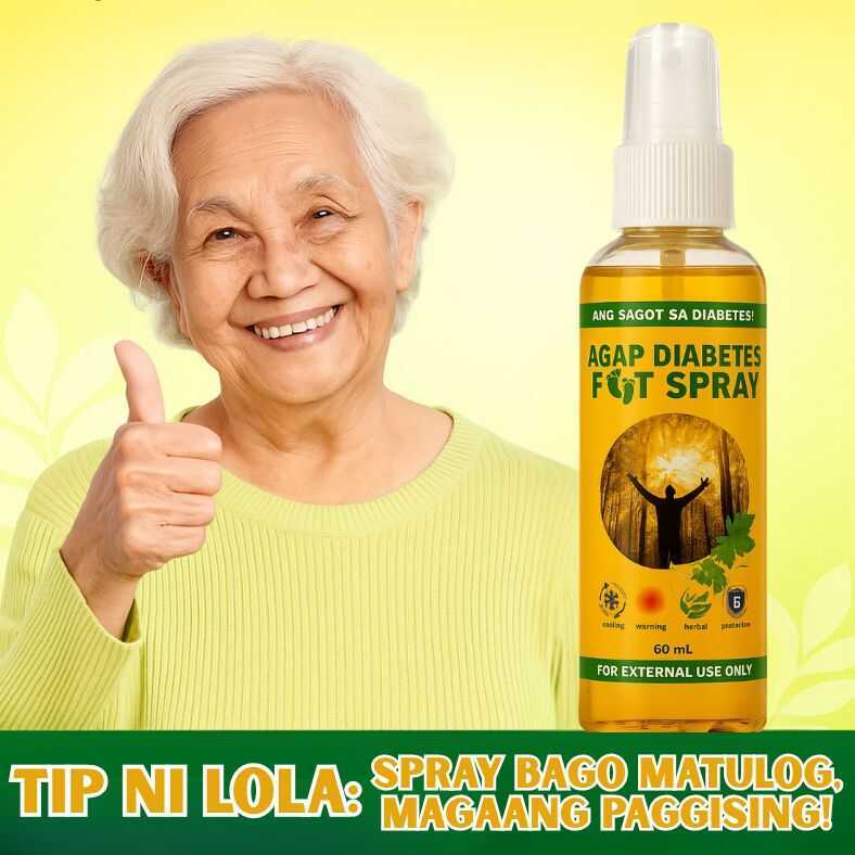 Agap Diabetes Foot Spray Luna's Sa May Karamdaman Ea0 | Shopee Philippines