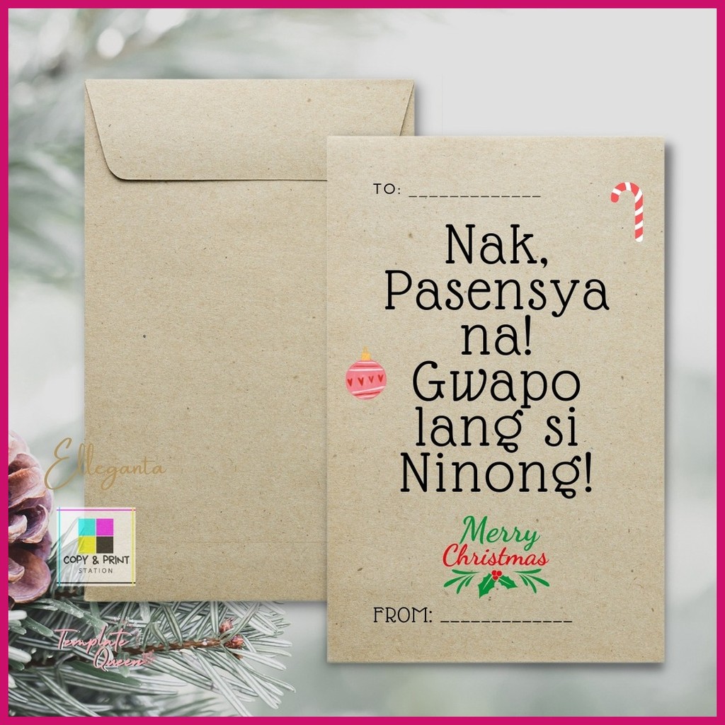 ☢ 15PCS Customized Pinoy Ampao for Christmas | Customized Money ...