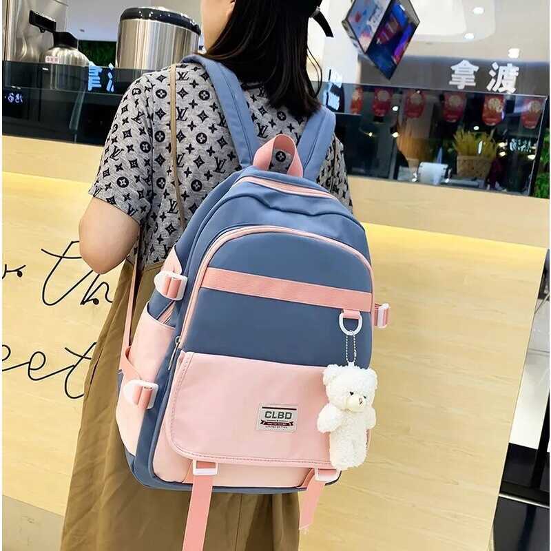 rendy LAZNA And Cool Men's And Women's Backpac Nylon Waterproof School ...