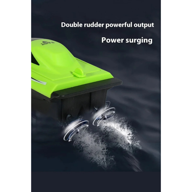 Lightweight Waterproof High Speed RC Boat - Racing Vessel with Precise ...